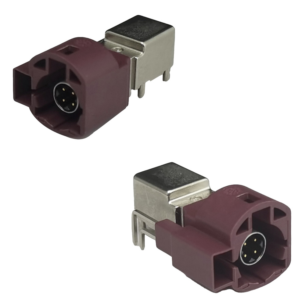FAKRA HSD Connector angolo destro Veicolo LVDS Connector per tipi di ...